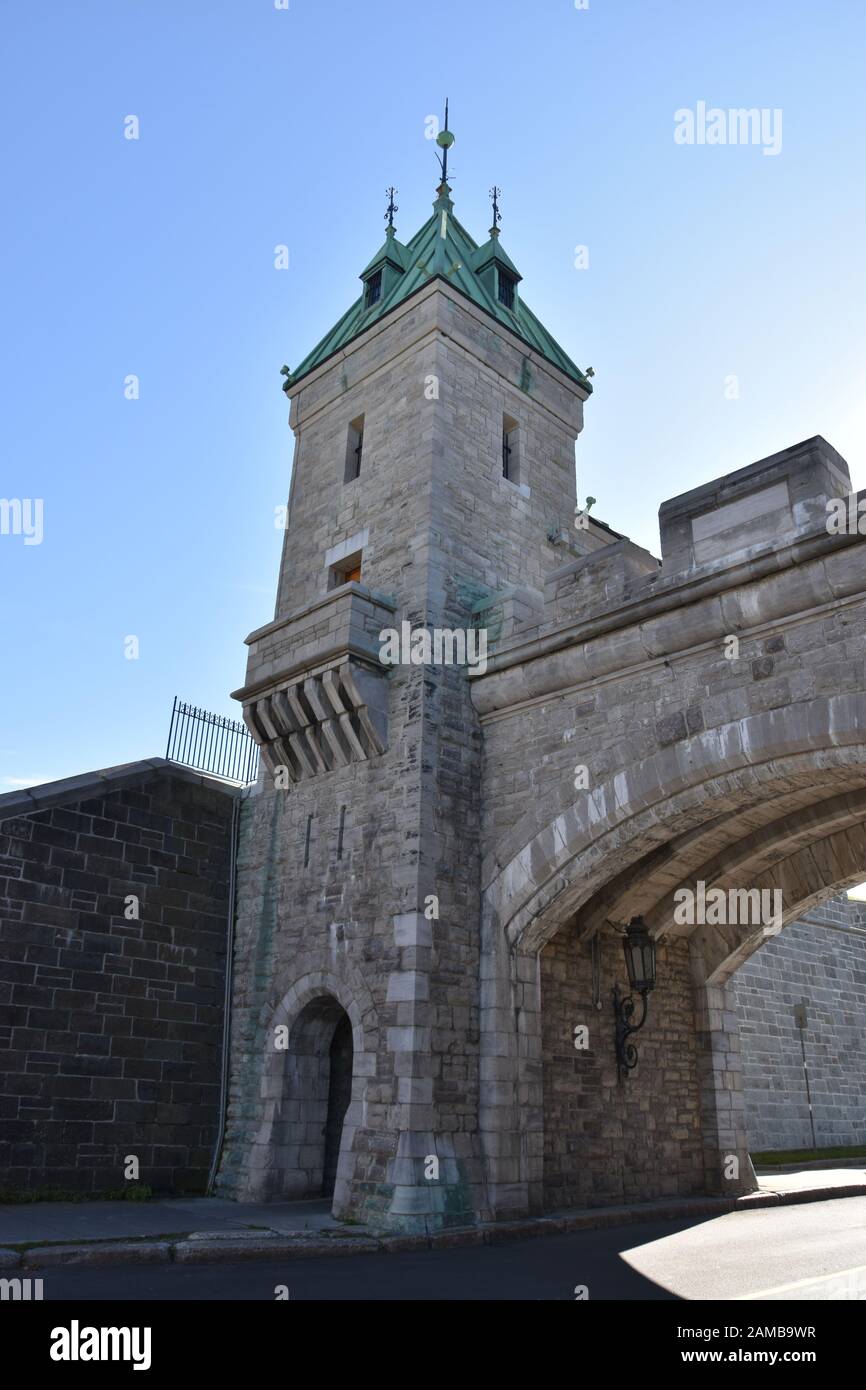 The Citadel and Fortifications of Quebec City, Canada Stock Photo - Alamy