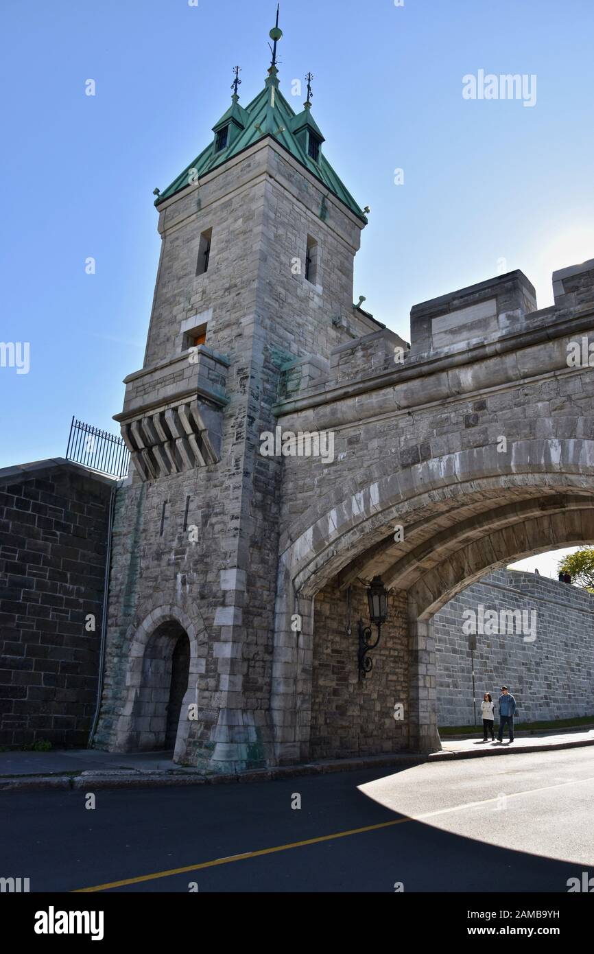 The Citadel and Fortifications of Quebec City, Canada Stock Photo - Alamy