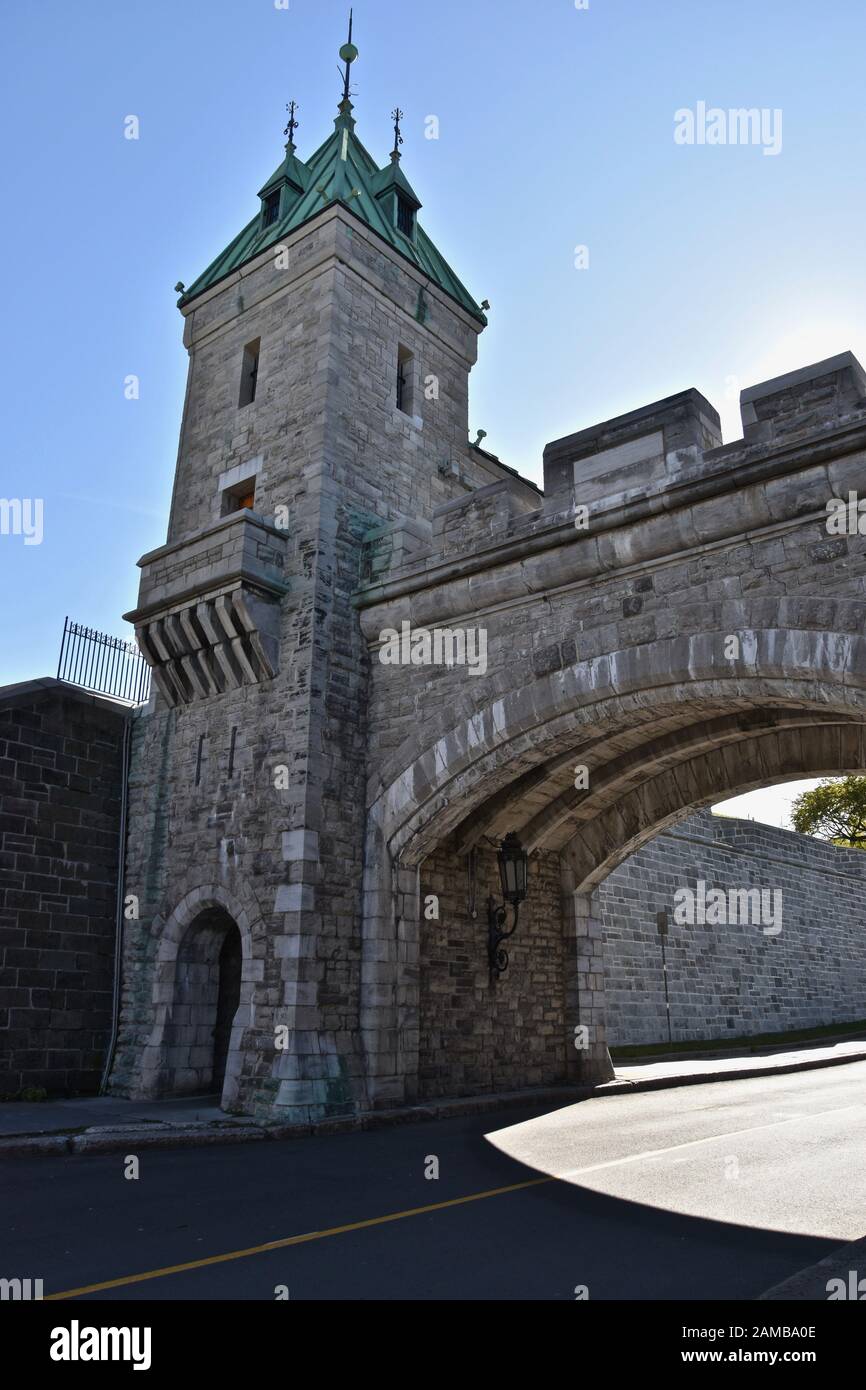 The Citadel and Fortifications of Quebec City, Canada Stock Photo - Alamy