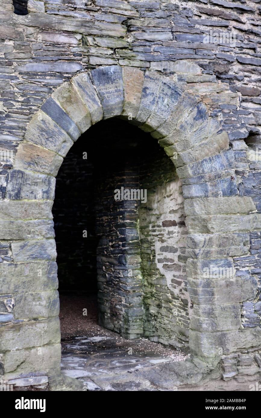 Cilgerran castle, Wales Stock Photo - Alamy