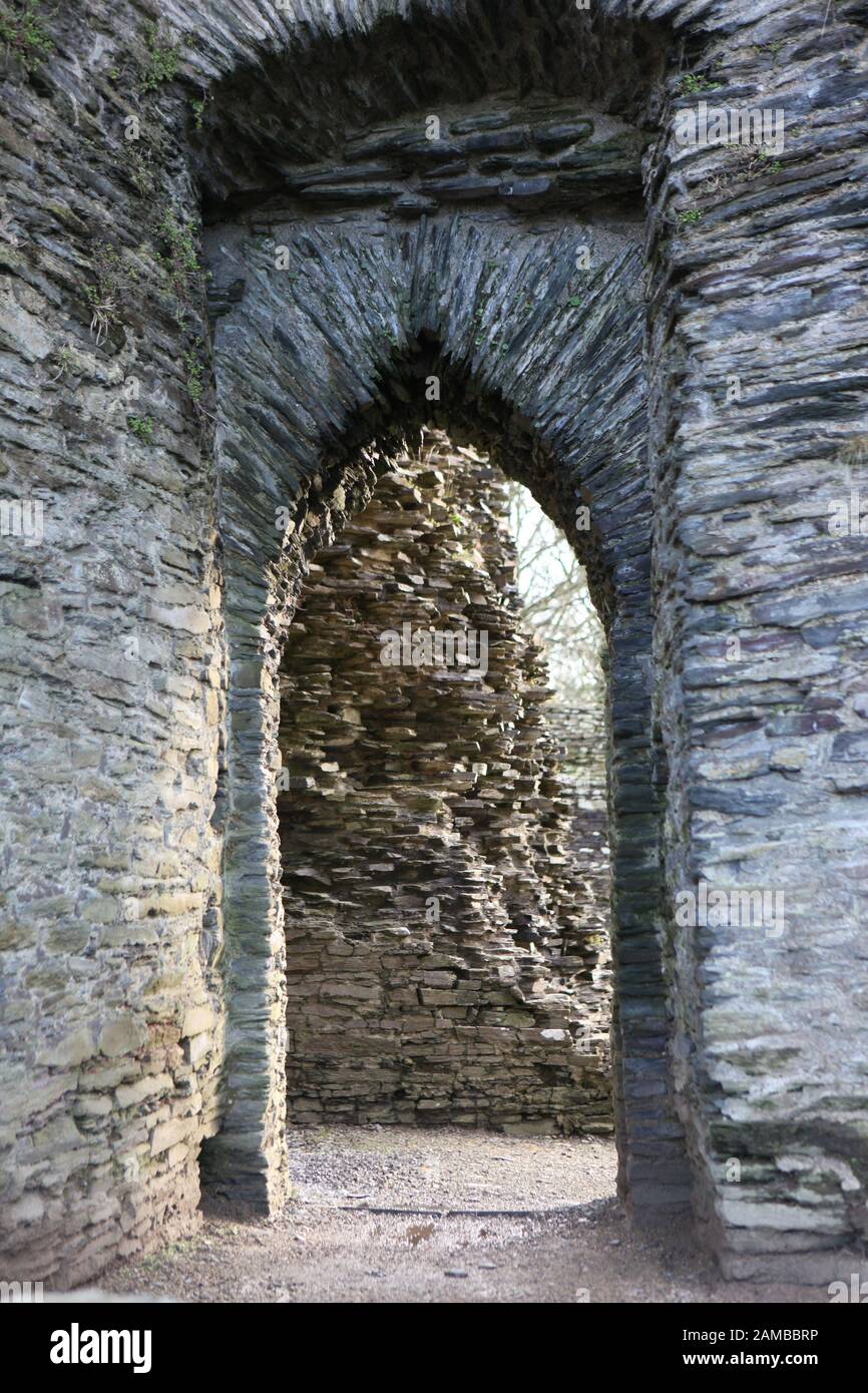 Cilgerran castle, Wales Stock Photo - Alamy