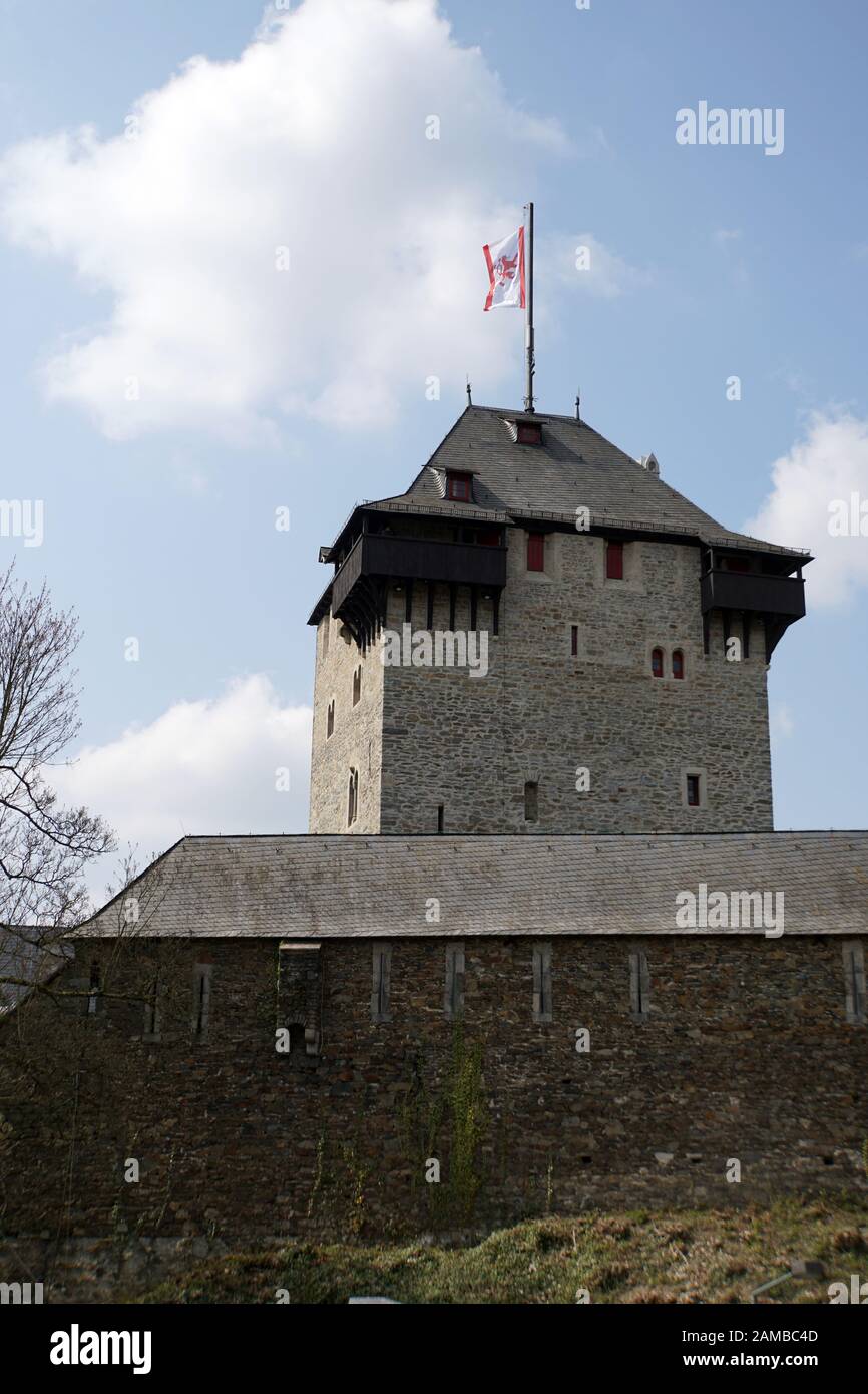 Schloss Burg, Solingen, Nordrhein-Westfalen, Deutschland Stock Photo ...