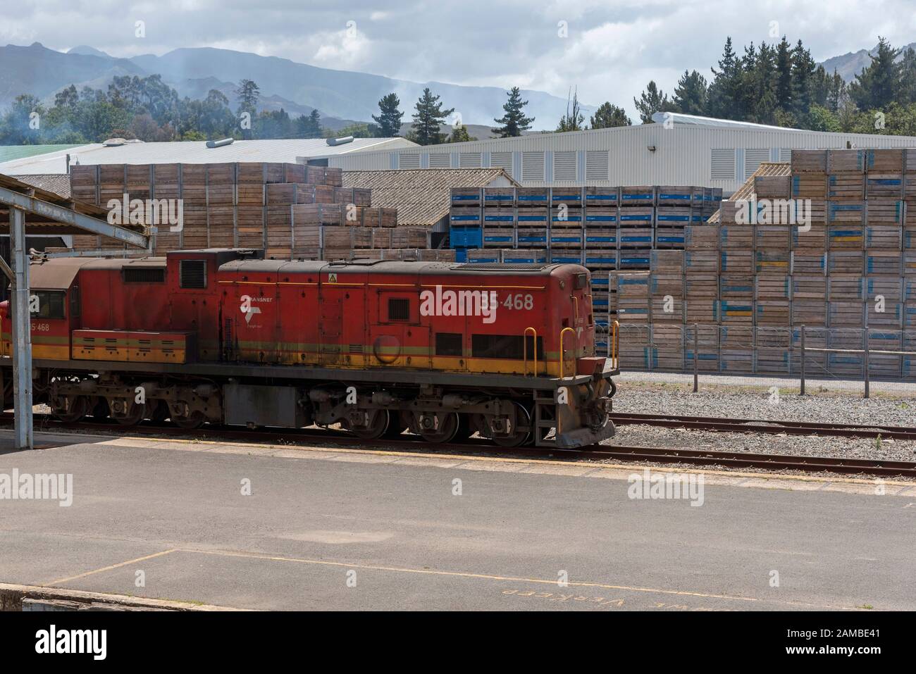 Cargo train south africa hi-res stock photography and images - Alamy