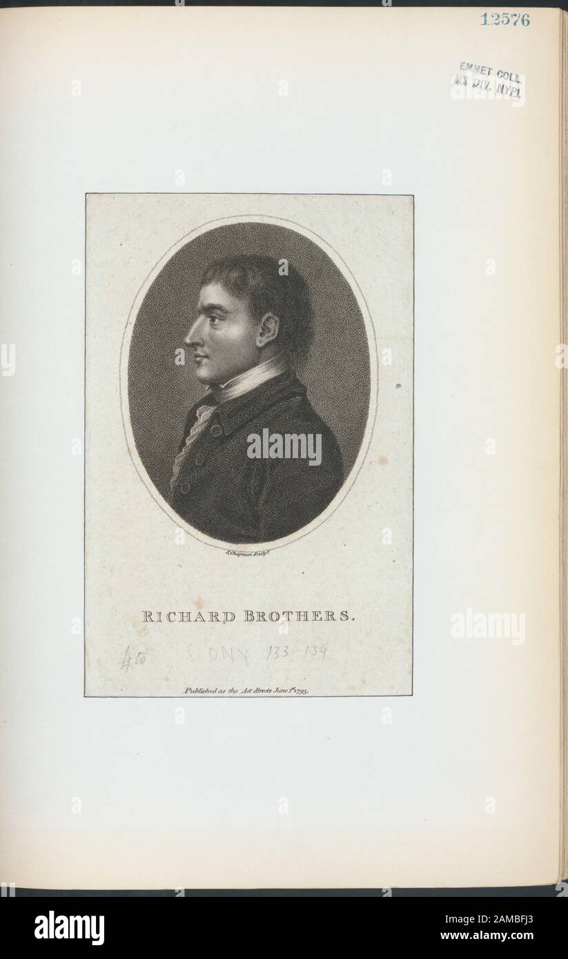 Richard Brothers Illustrated by Thomas Addis Emmet, 1880. Volume 2 ...
