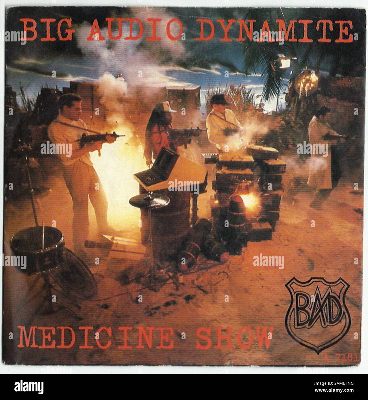 Big Audio Dynamite - Medicine Show - Classic vintage rock 7'' vinyl ...