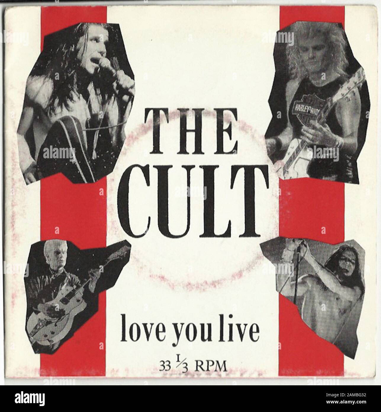 The Cult - Love You Live - Classic vintage rock 7'' vinyl album Stock ...