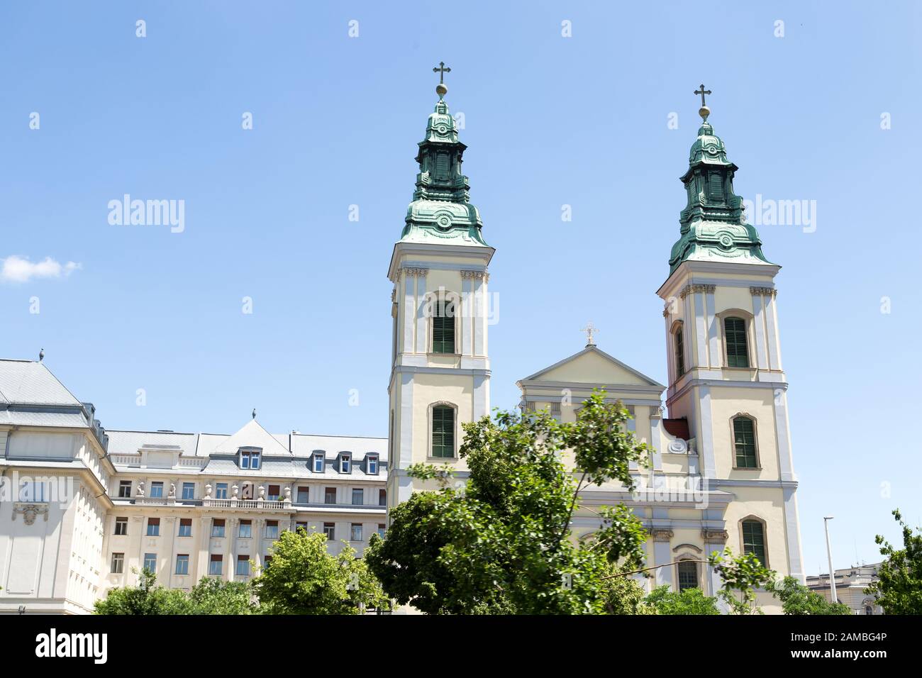 Historic Budapest building Stock Photo - Alamy