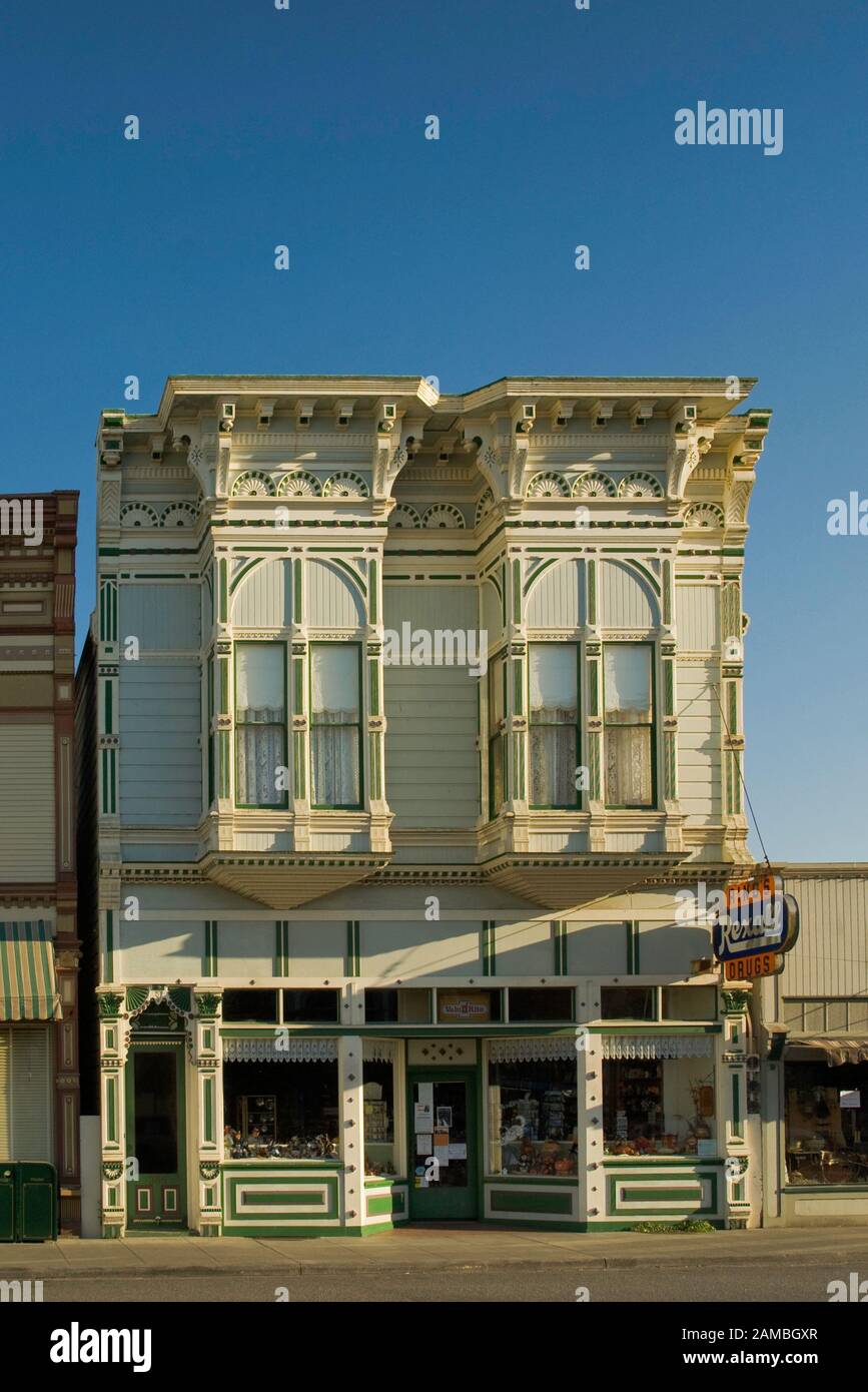 Victorian architecture california ferndale hi-res stock photography and ...