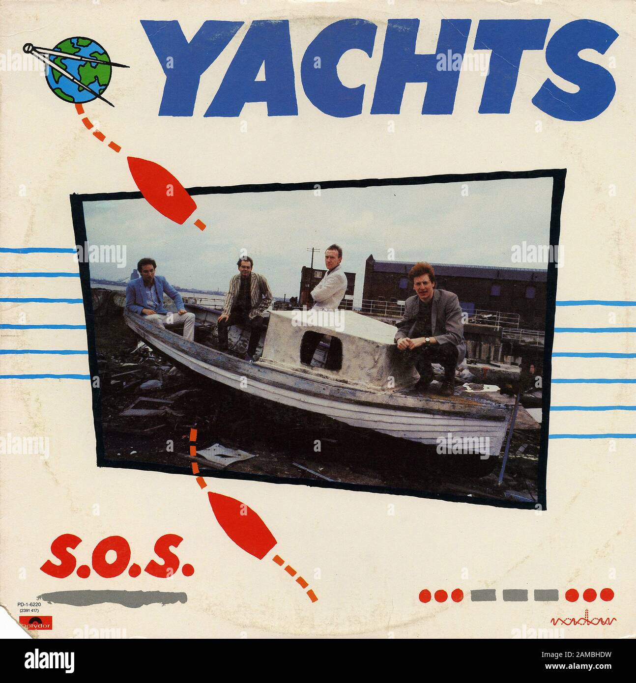 S.O.S. - Classic vintage vinyl album Stock Photo - Alamy