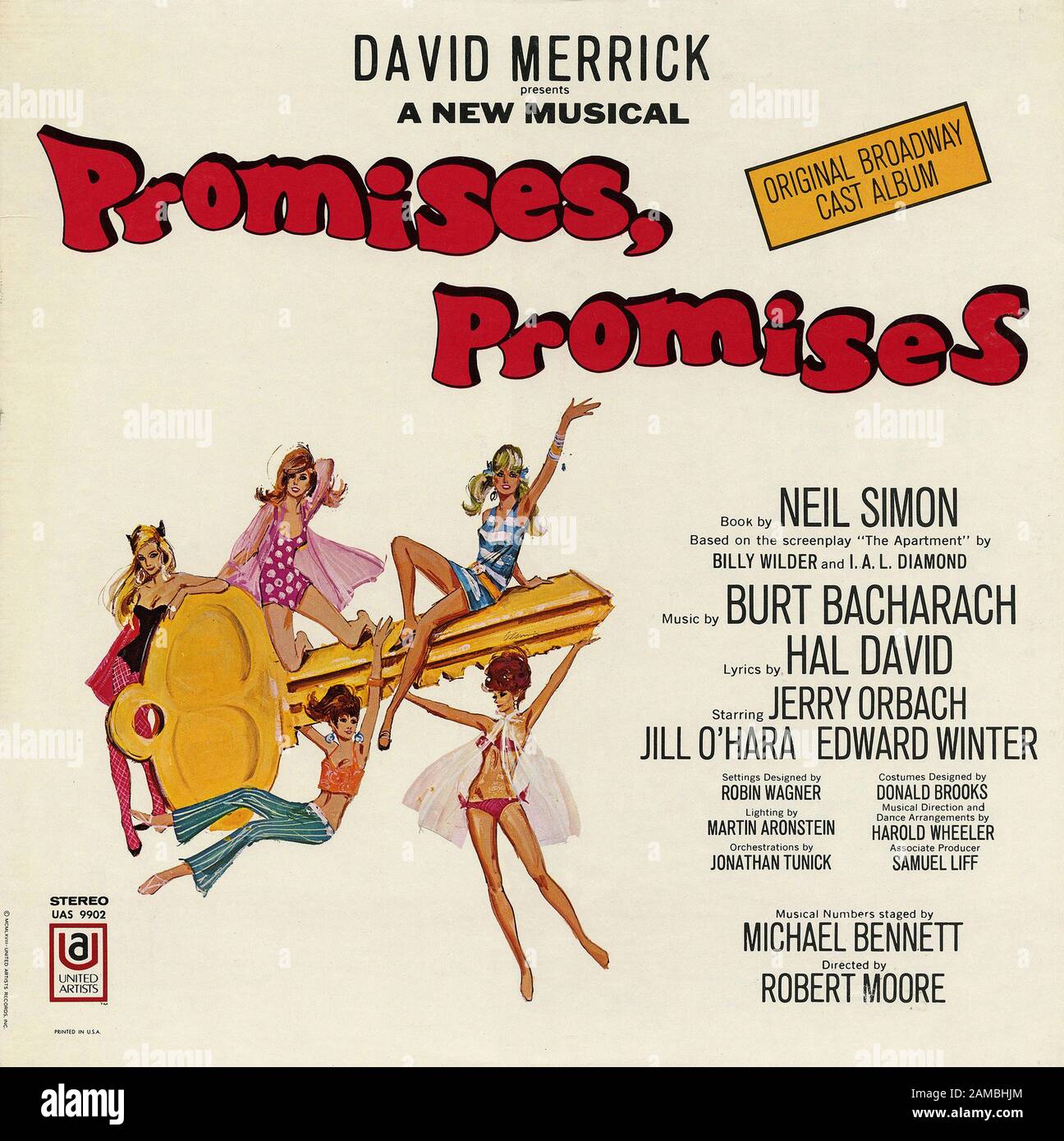 Promises - Promises - Classic vintage vinyl album Stock Photo - Alamy