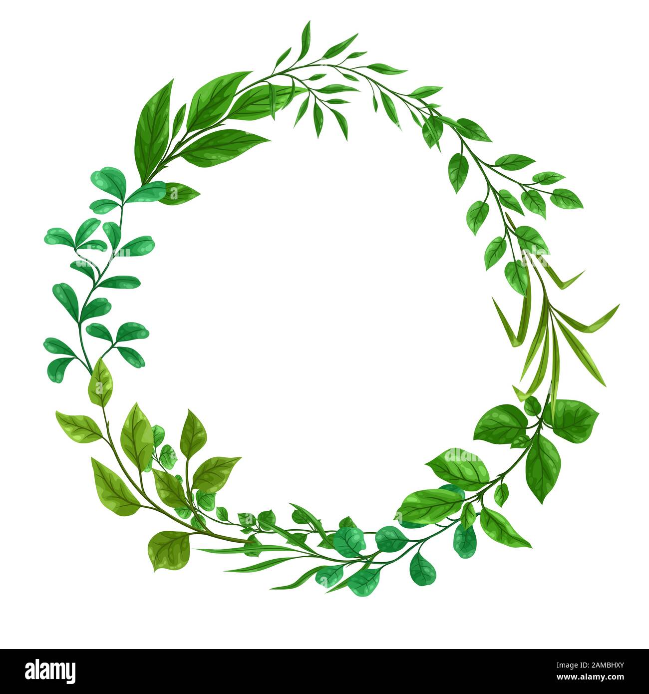 Natural sprigs Stock Vector Images - Alamy