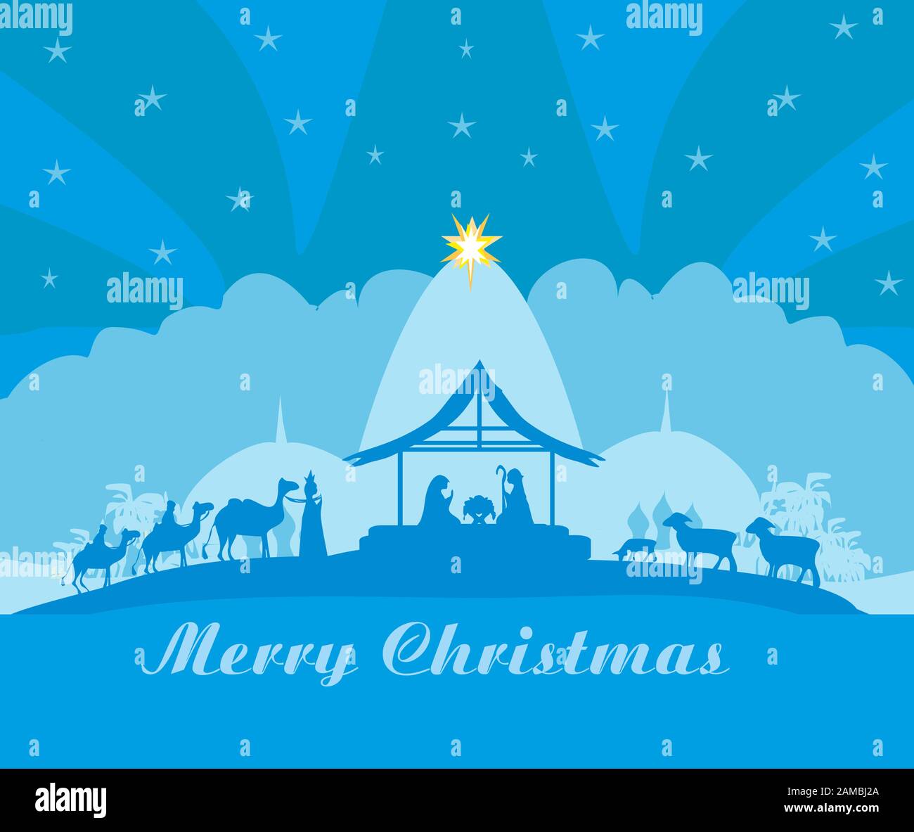 Birth of jesus bethlehem frame hi-res stock photography and images - Alamy