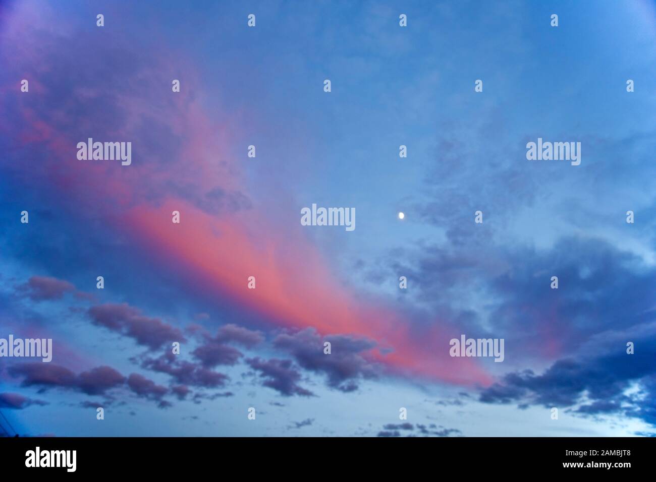 Blue hour clouds hi-res stock photography and images - Alamy