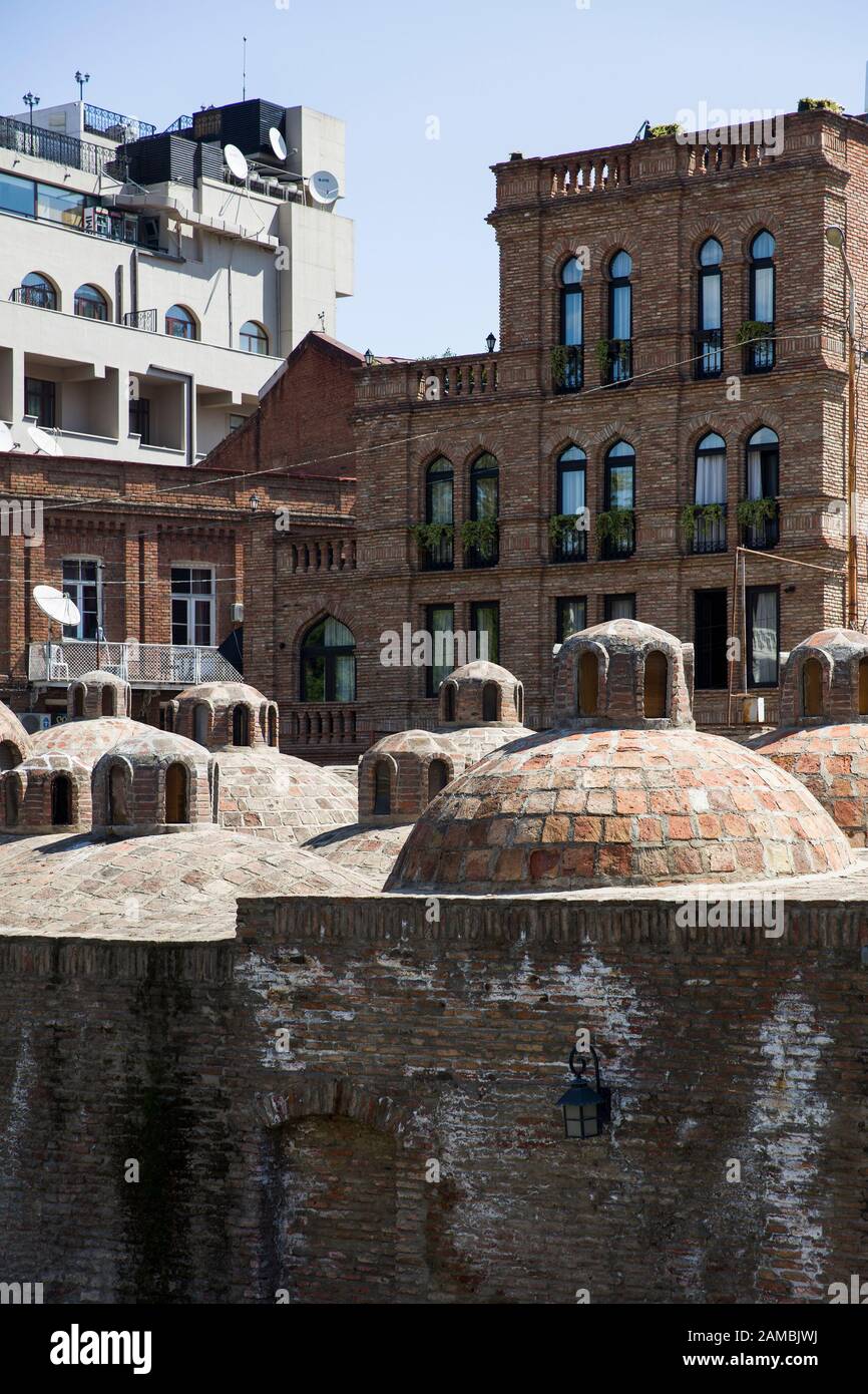 Architecture of the Old Town of Tbilisi, Georgia Stock Photo - Alamy