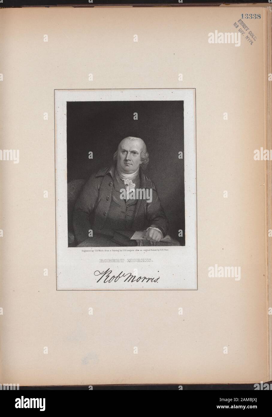 Robert morris founding father hi-res stock photography and images - Alamy