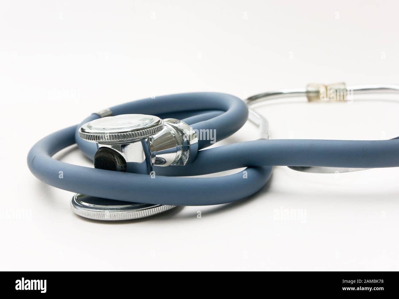 stethoscope is an acoustic medical device for auscultation Stock Photo ...