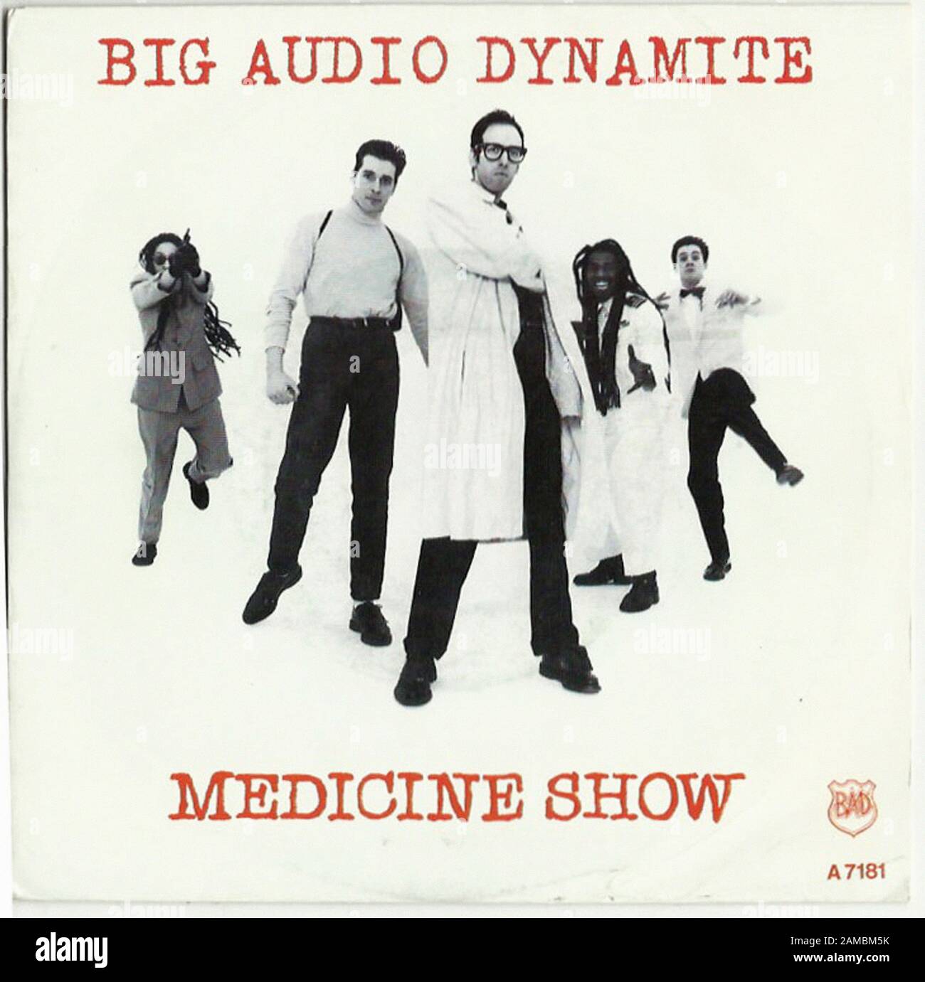 Big Audio Dynamite - Medicine Show Stock Photo - Alamy