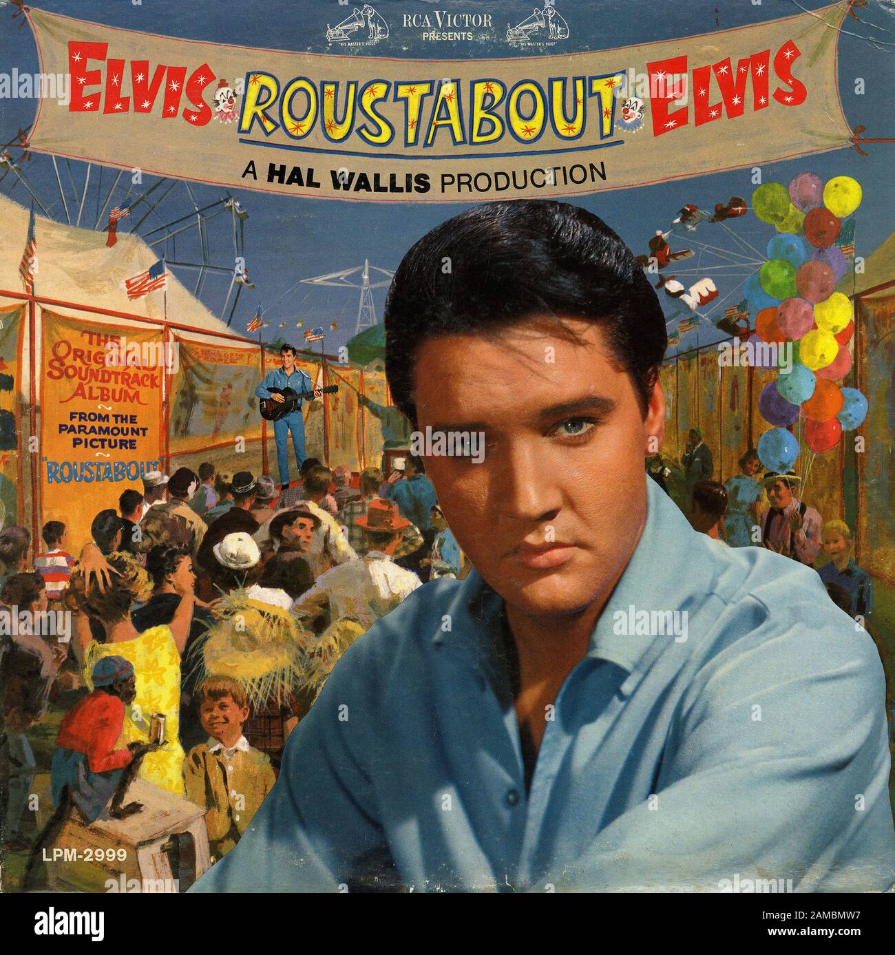 Roustabout - Classic vintage vinyl album Stock Photo - Alamy