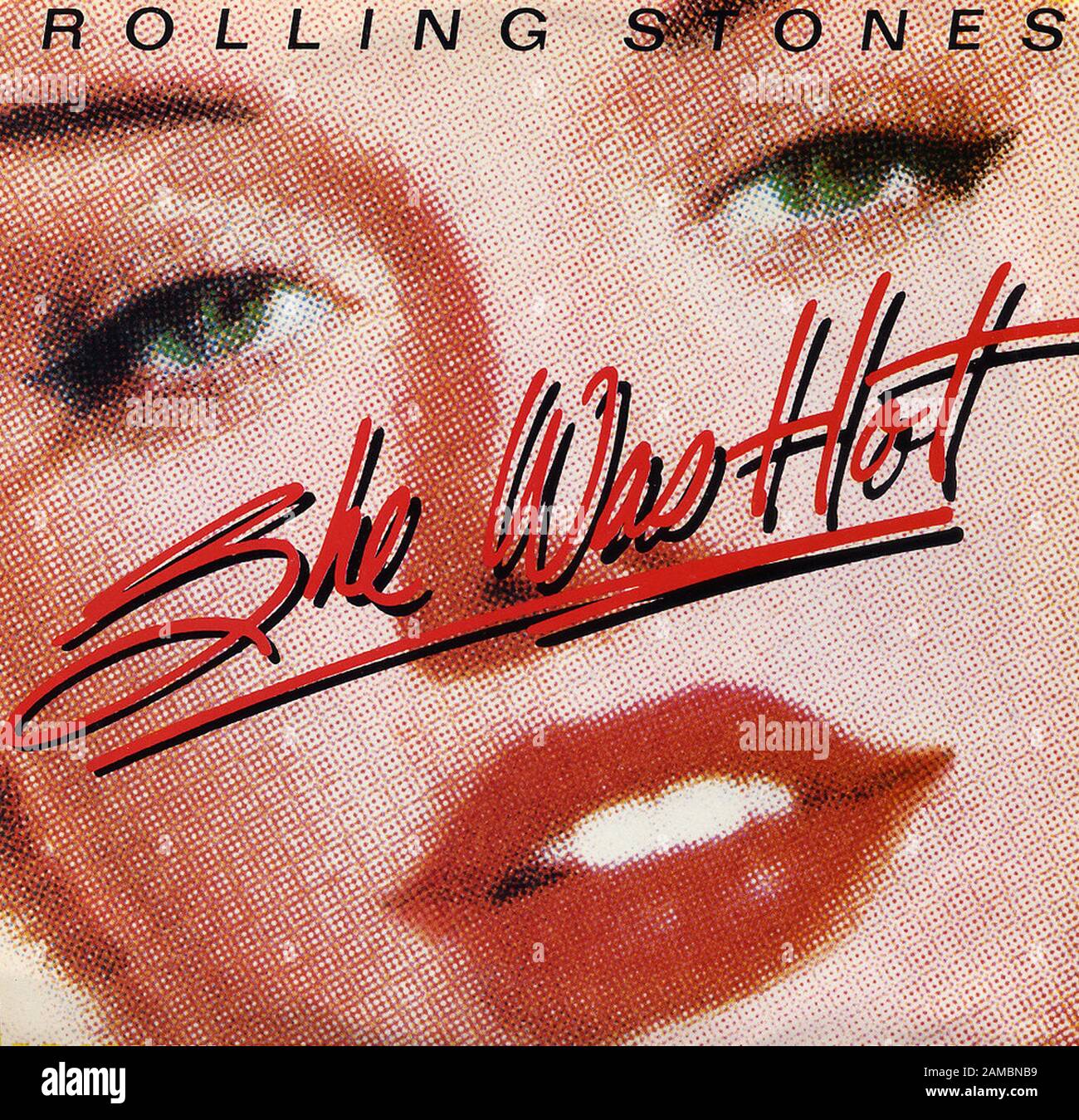 The Rolling Stones - She Was Hot - Classic vintage vinyl album Stock ...