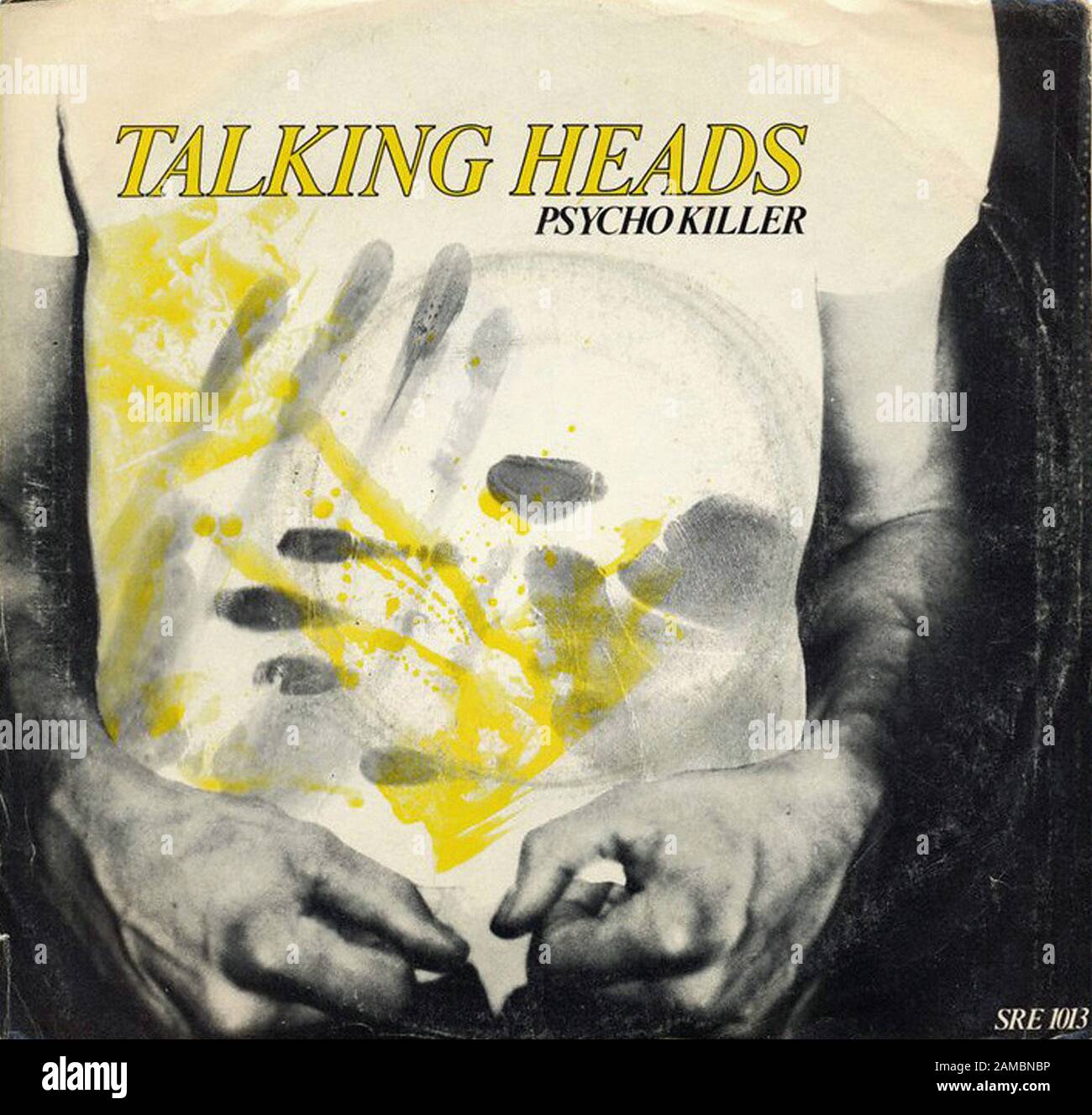 Talking Heads - Psycho Killer - Classic vintage vinyl album Stock Photo ...