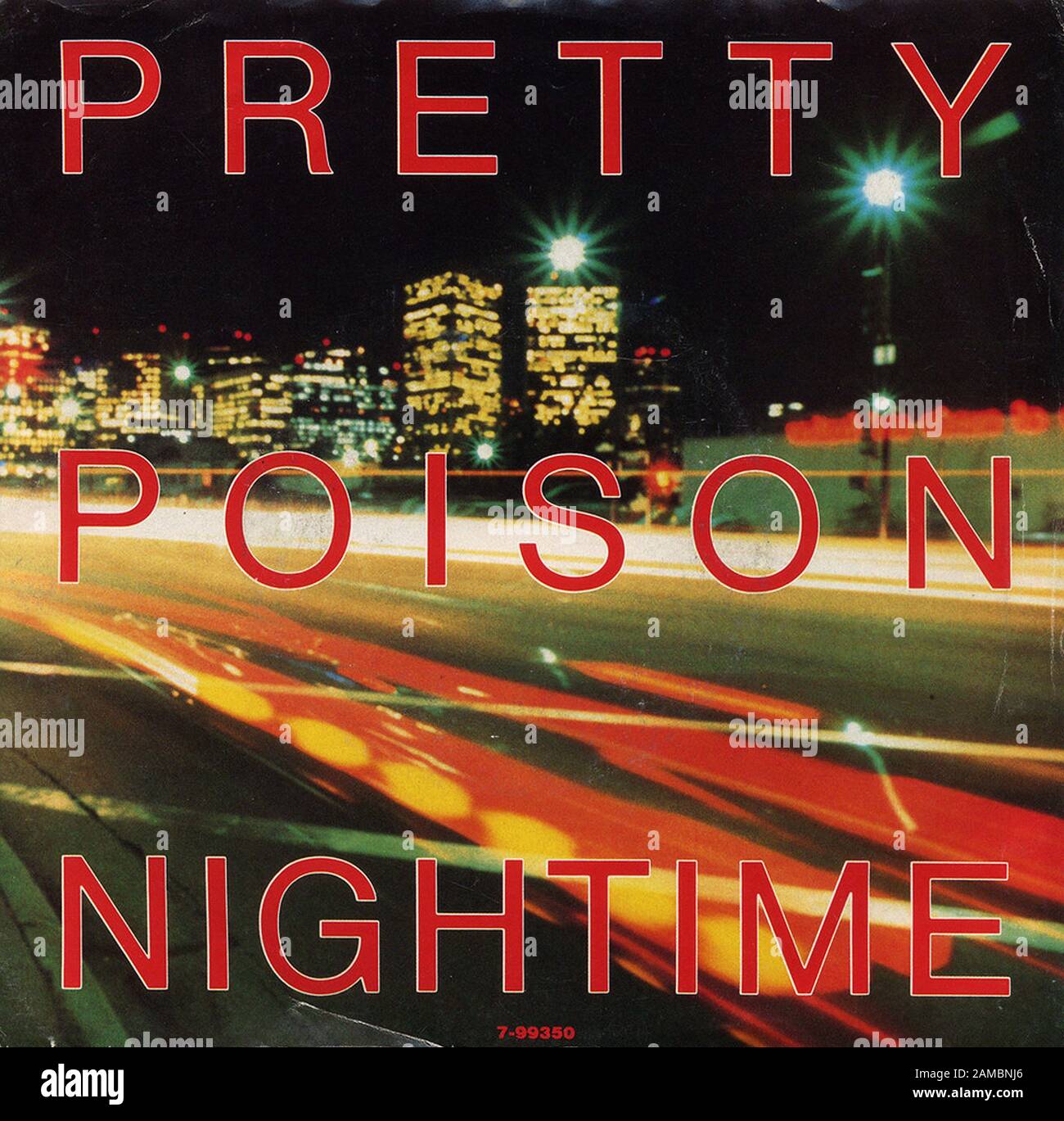 Nightime - Pretty Poison - Classic vintage vinyl album Stock Photo - Alamy