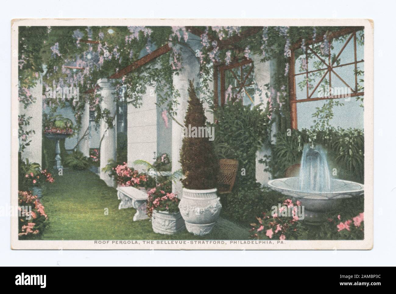 Roof Pergola, The Bellevue-Stratford, Philadelphia, PA Roof Pergola ...