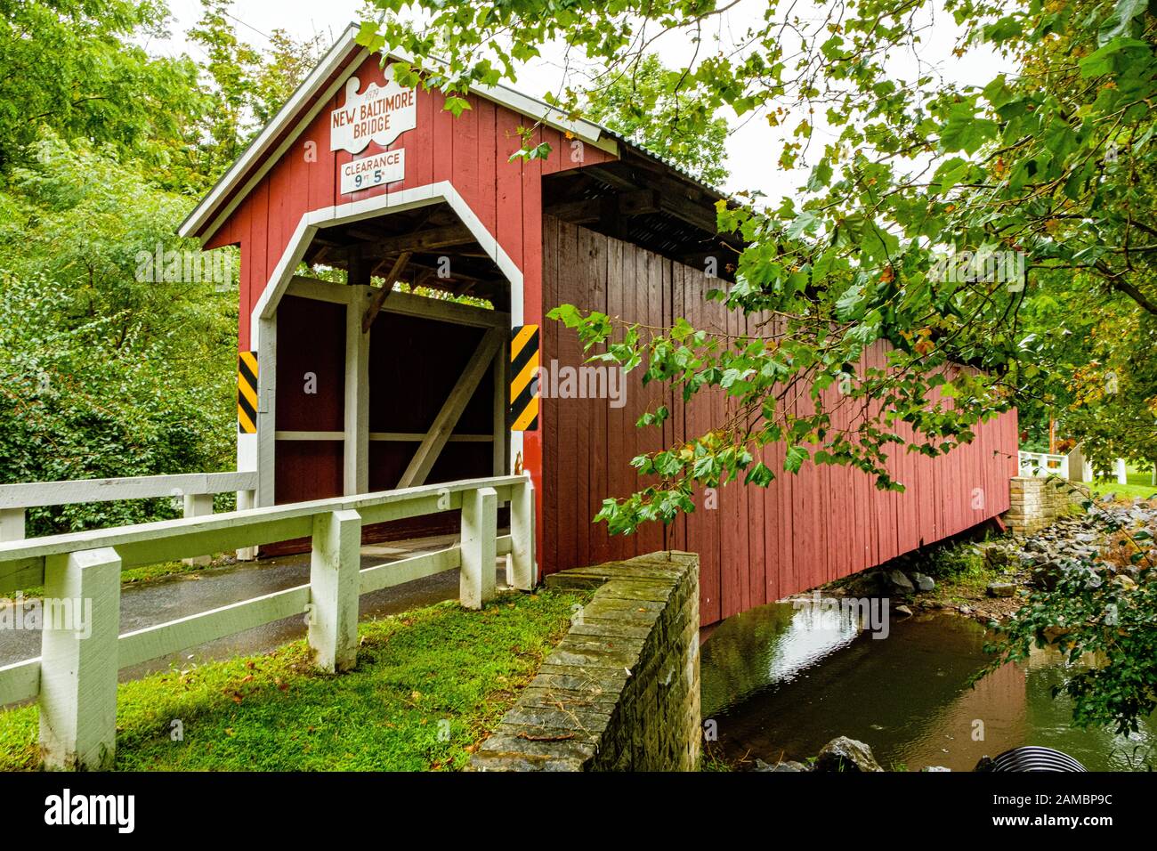 New Baltimore Covered Bridge, Findley Street, Allegheny Township, PA ...