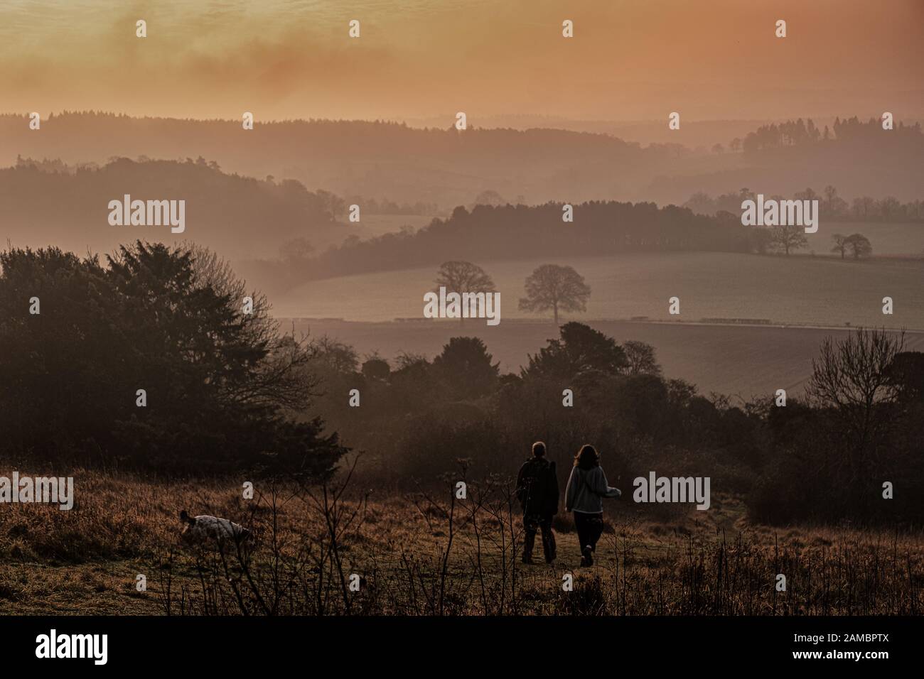 Sunrise at newlands corner hi-res stock photography and images - Alamy