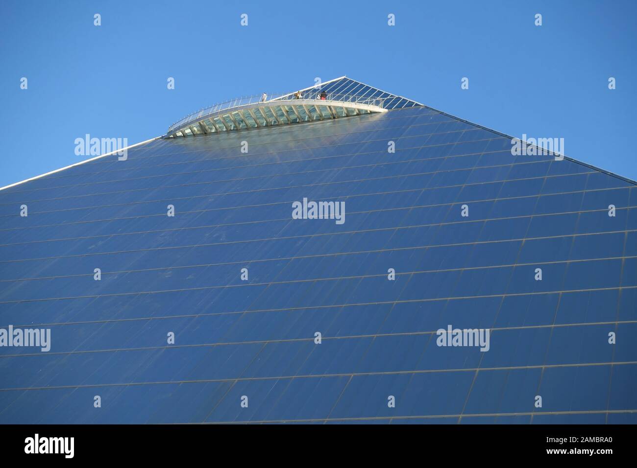 MEMPHIS, TN -5 JAN 2020- View of the Memphis Pyramid (Great American ...