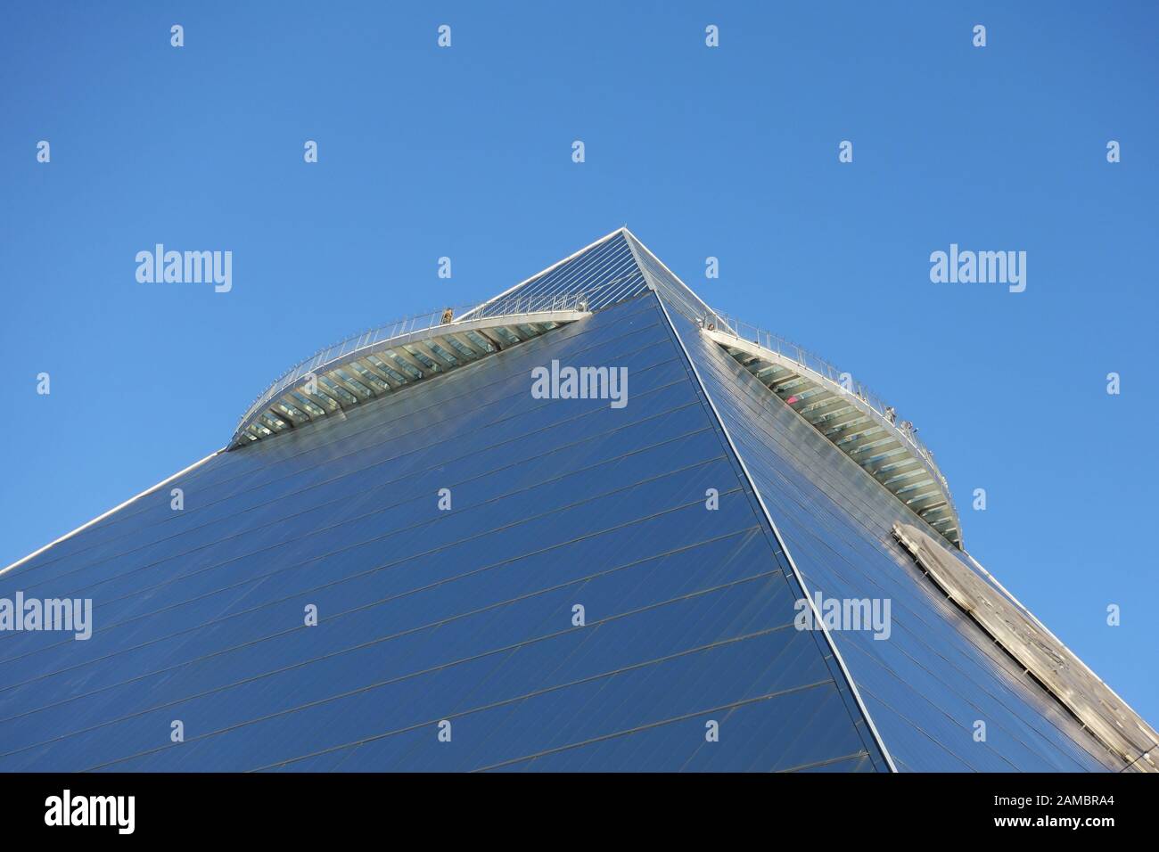 MEMPHIS, TN -5 JAN 2020- View of the Memphis Pyramid (Great American ...