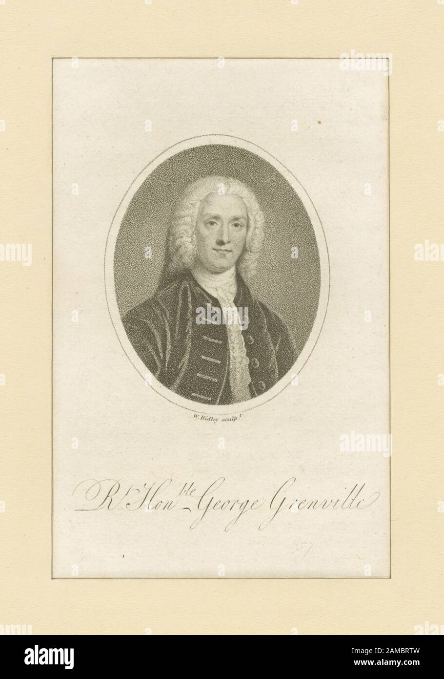 Rt Honble George Grenville Includes photomechanical reproductions ...