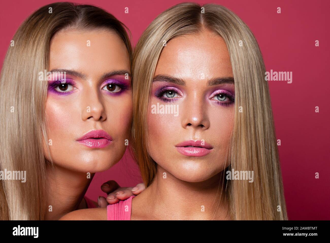 Fashion models faces hi-res stock photography and images - Alamy
