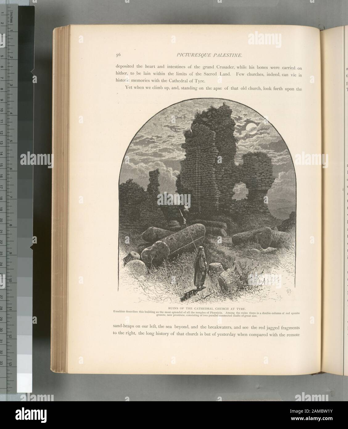 Ruins of the cathedral church at Tyre Eusebius describes this building ...