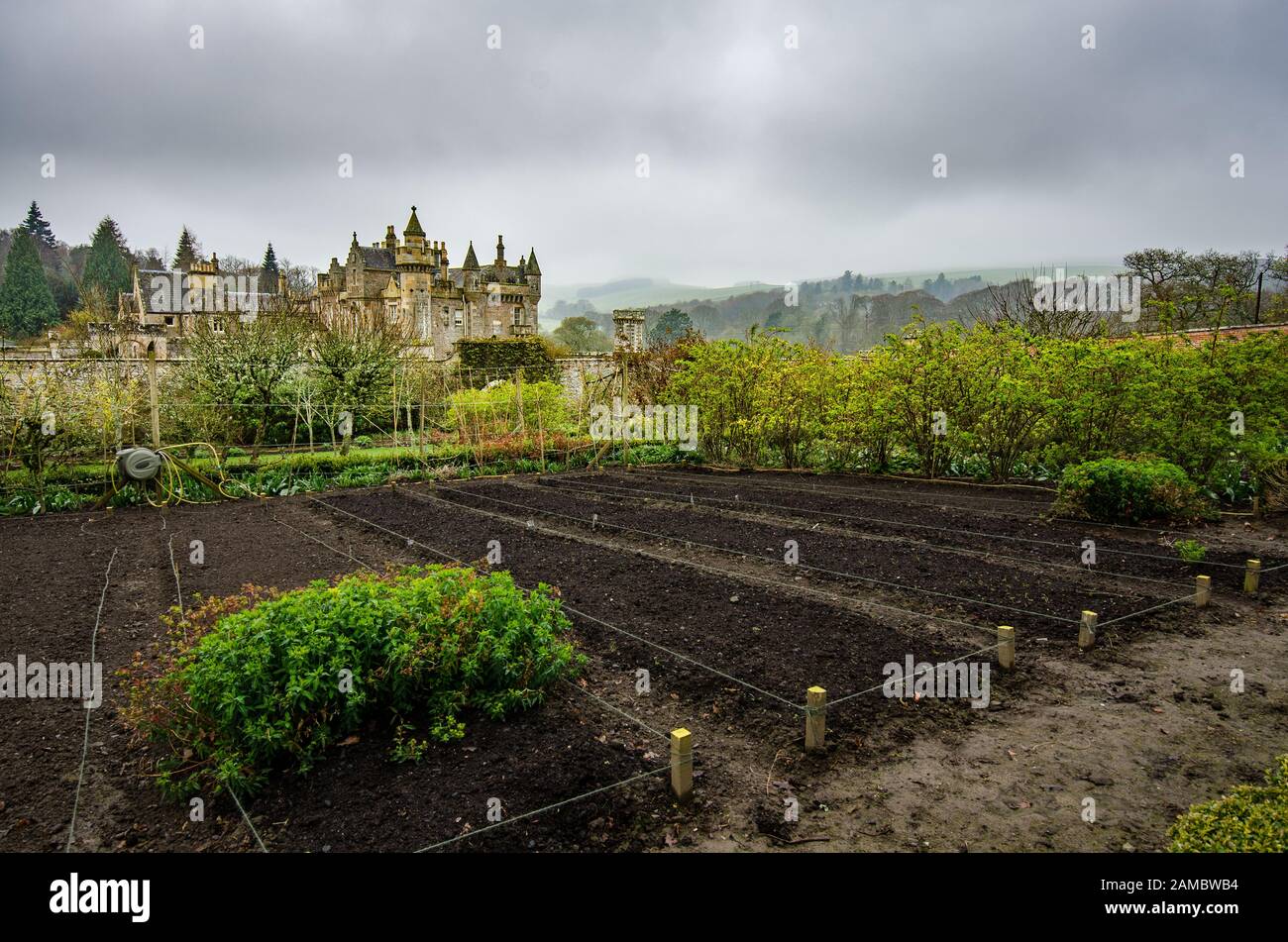 Park of abbotsford castle hi-res stock photography and images - Alamy