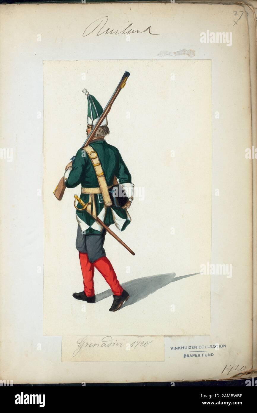 Russia, Russian Soldier, 1700-33 Russia, Russian Soldier, 1700-33 ...