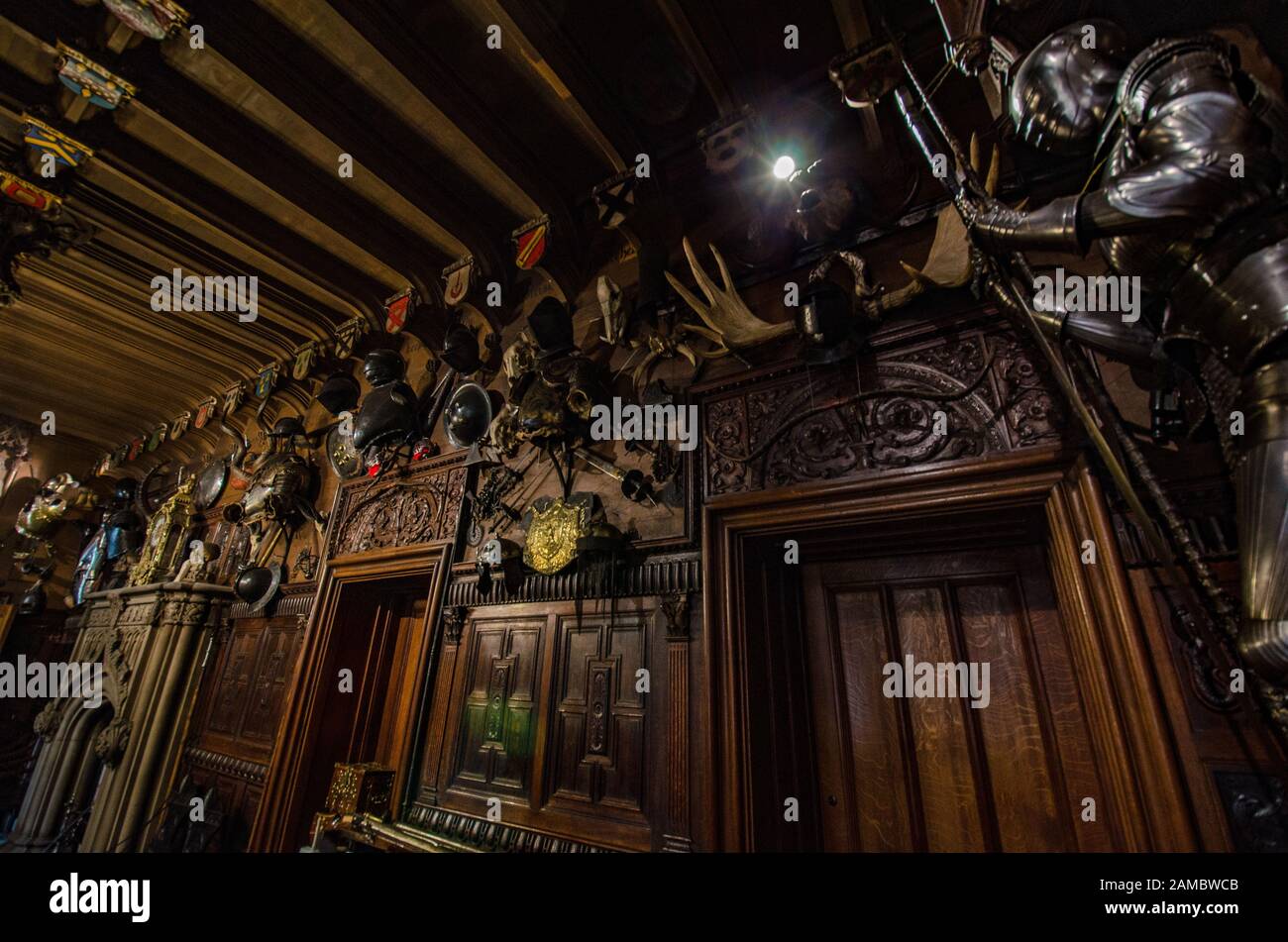 Park of abbotsford castle hi-res stock photography and images - Alamy