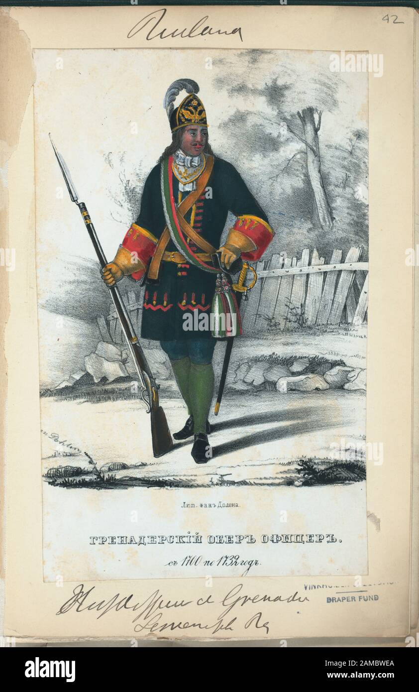 Russia, Russian Soldier, 1700-33 Russia, Russian Soldier, 1700-33 ...