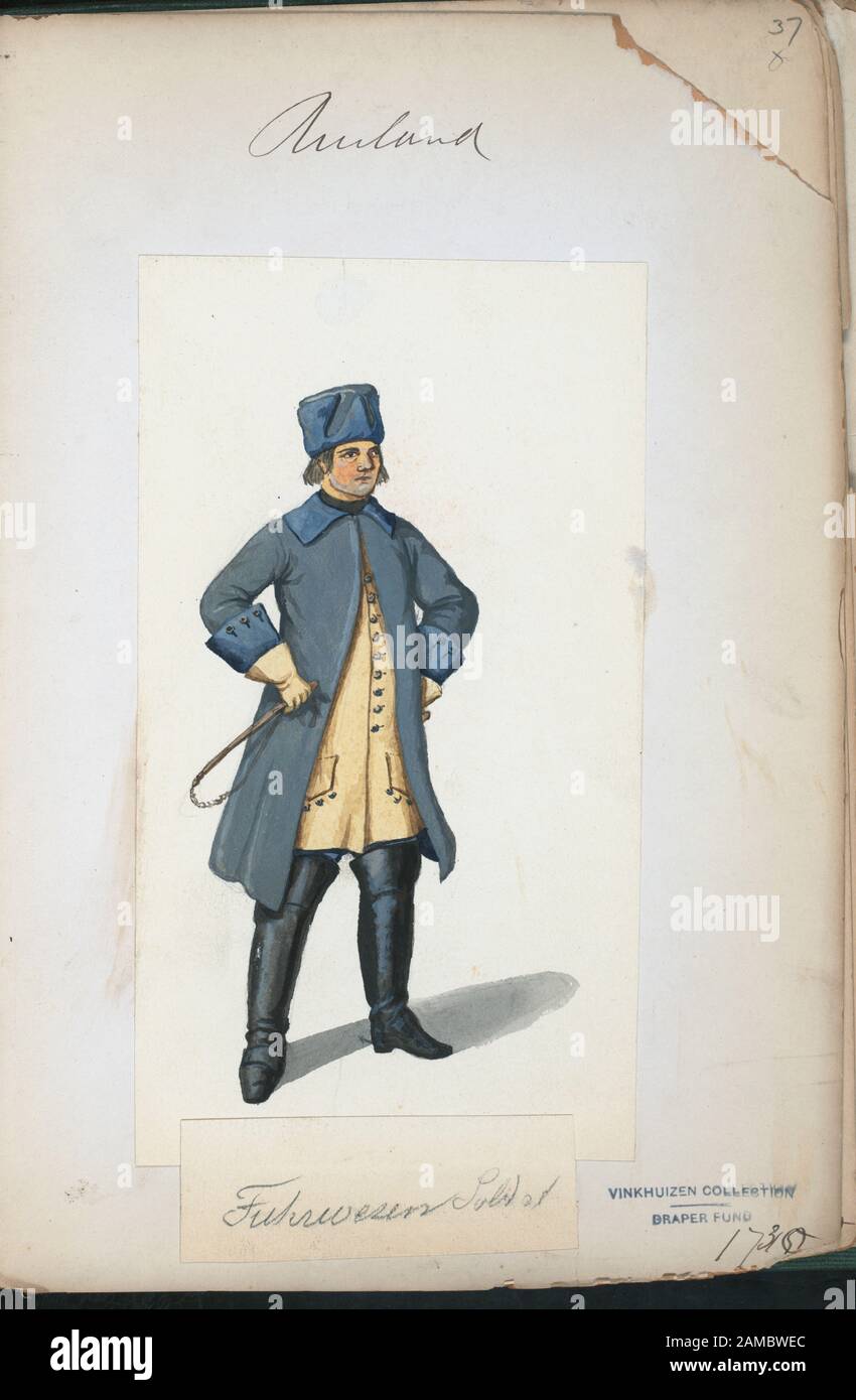 Russia, Russian Soldier, 1700-33 Russia, Russian Soldier, 1700-33 ...