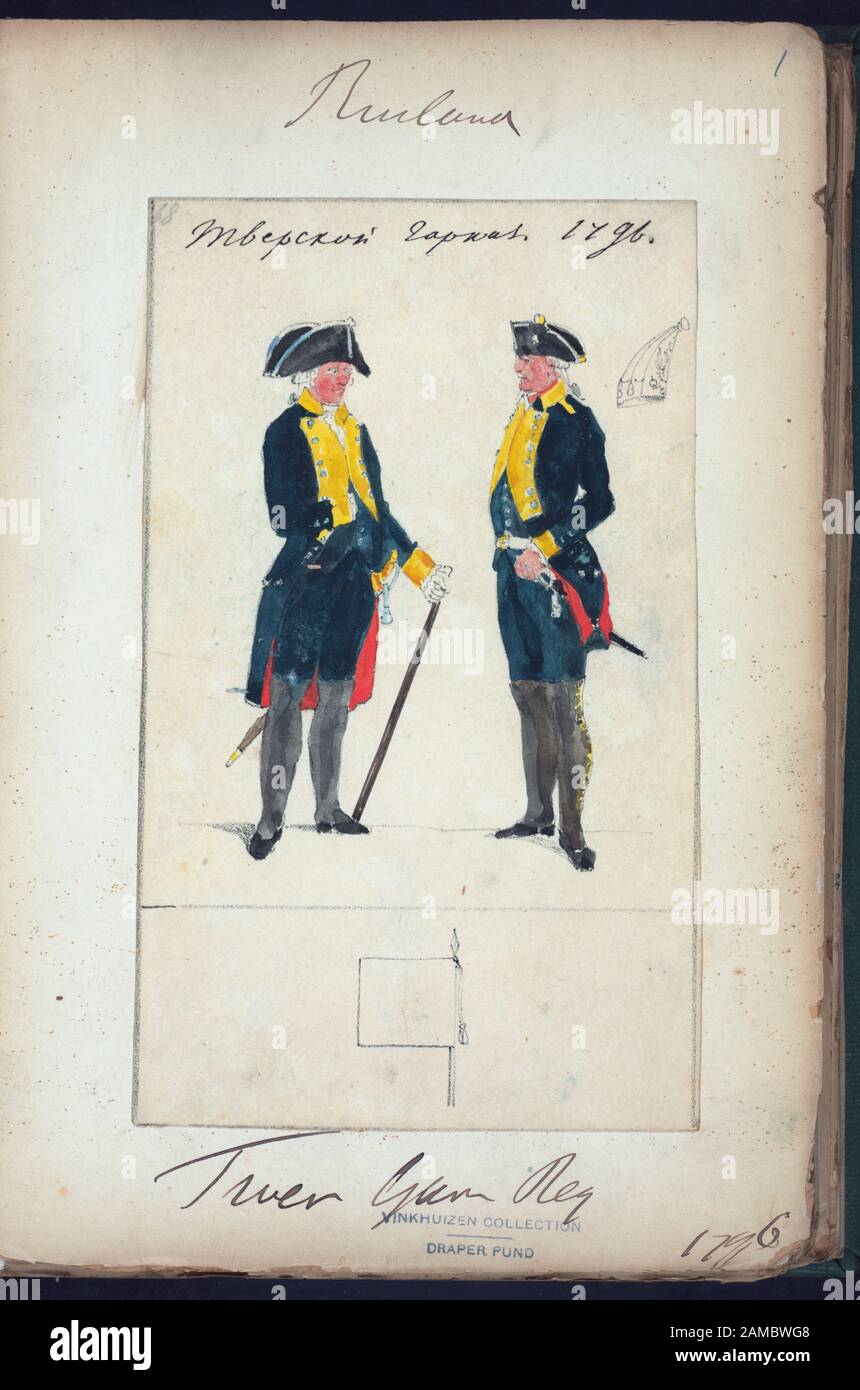 Russia, Russian Soldier, 1796 (part 5) Russia, Russian Soldier, 1796 ...