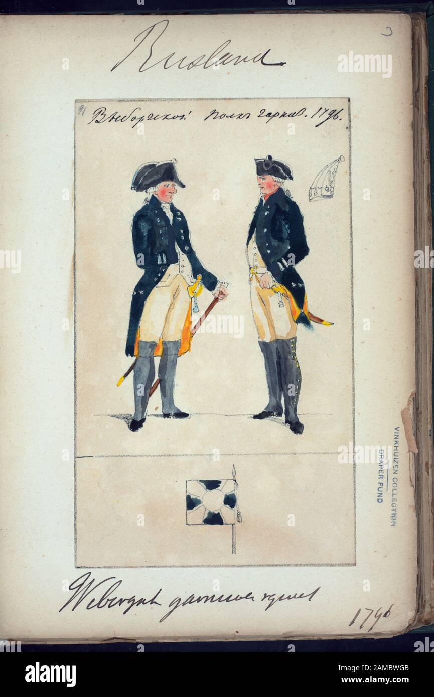 Russia, Russian Soldier, 1796 (part 5) Russia, Russian Soldier, 1796 ...