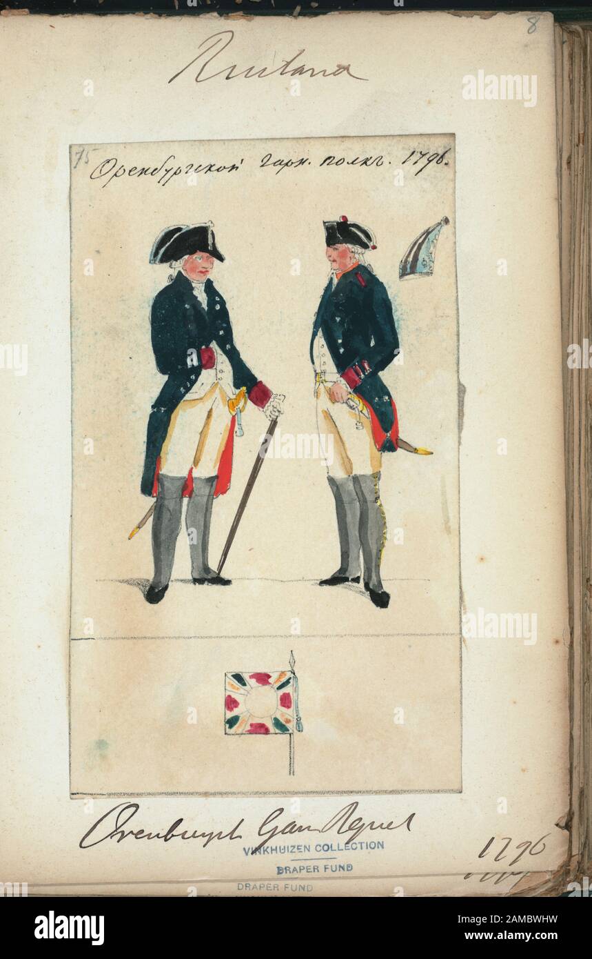 Russia, Russian Soldier, 1796 (part 5) Russia, Russian Soldier, 1796 ...