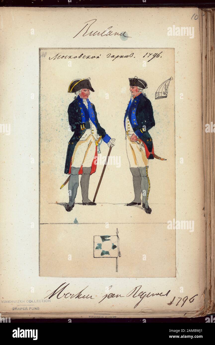 Russia, Russian Soldier, 1796 (part 5) Russia, Russian Soldier, 1796 ...