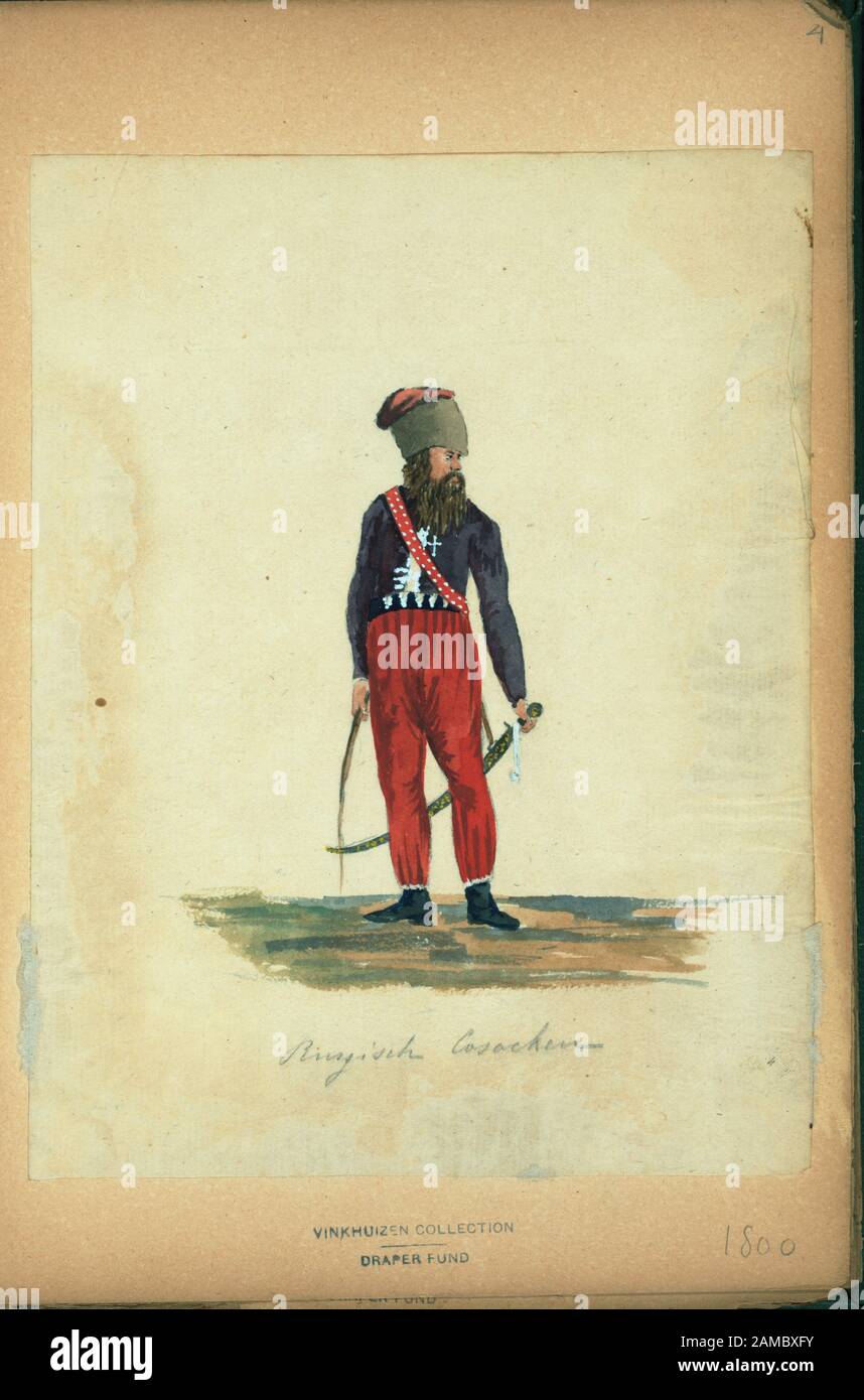 Russia, Russian Soldier, 1800 Russia, Russian Soldier, 1800.; Russia ...