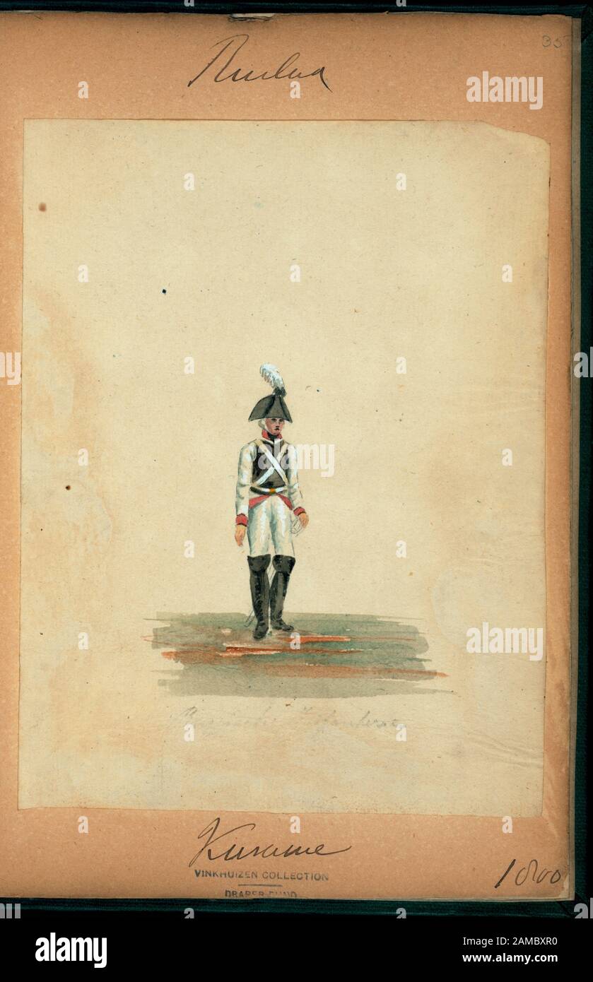 Russia, Russian Soldier, 1800 Russia, Russian Soldier, 1800.; Russia ...