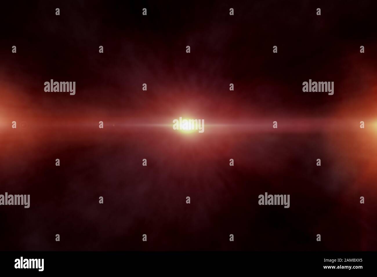 Glow red star abstract cosmos energy neon light space background Stock ...