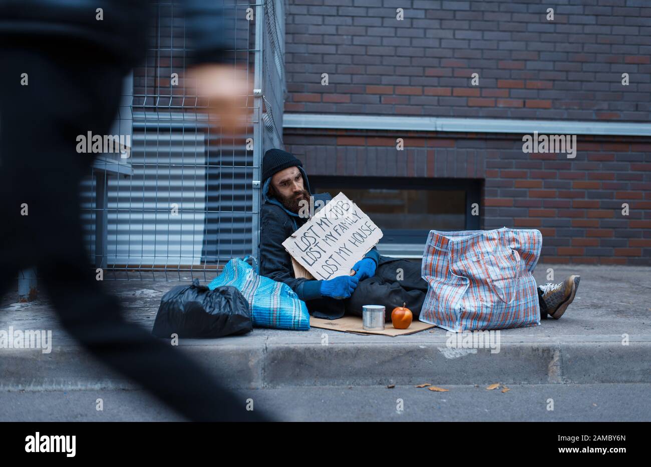 Poor vagabond hi-res stock photography and images - Alamy