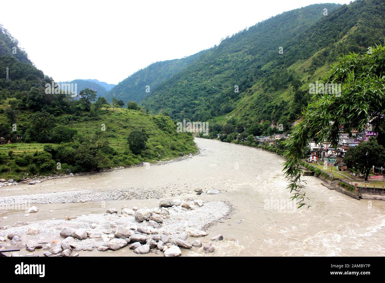 Confluence of ganga hi-res stock photography and images - Alamy