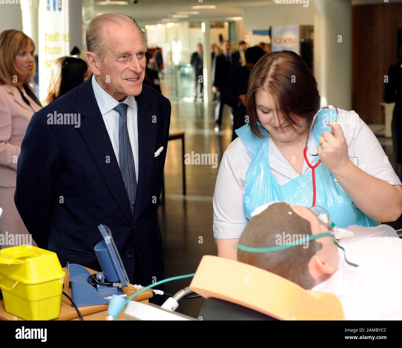 The Queen and The Duke of Edinburgh attend the opening of Paragon House ...