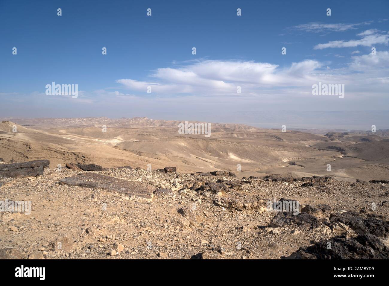 Judean Desert and Arad Area Stock Photo - Alamy