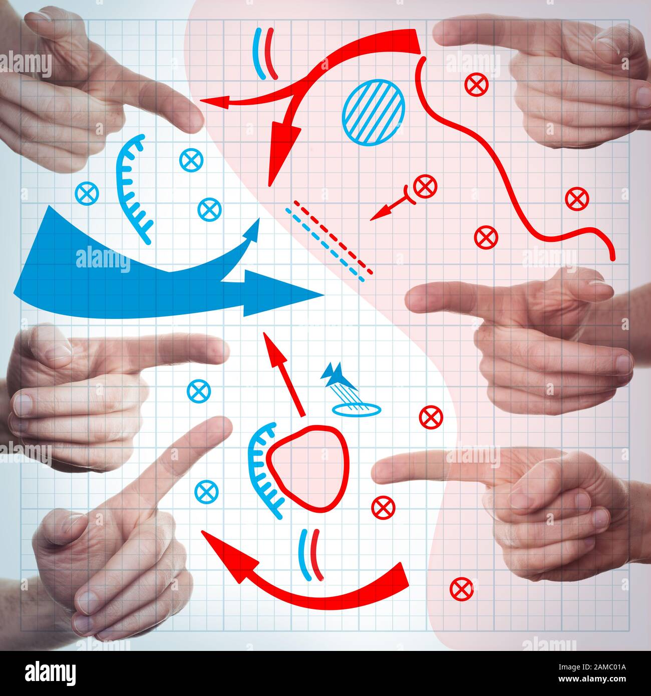 Military strategy map hi-res stock photography and images - Alamy